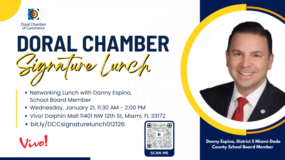 Doral Chamber Signature Lunch at Vivo! Dolphin Mall.
